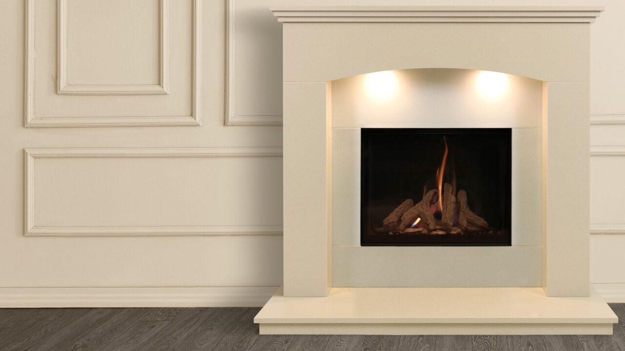 Marble & Limestone - Bains Fireplaces