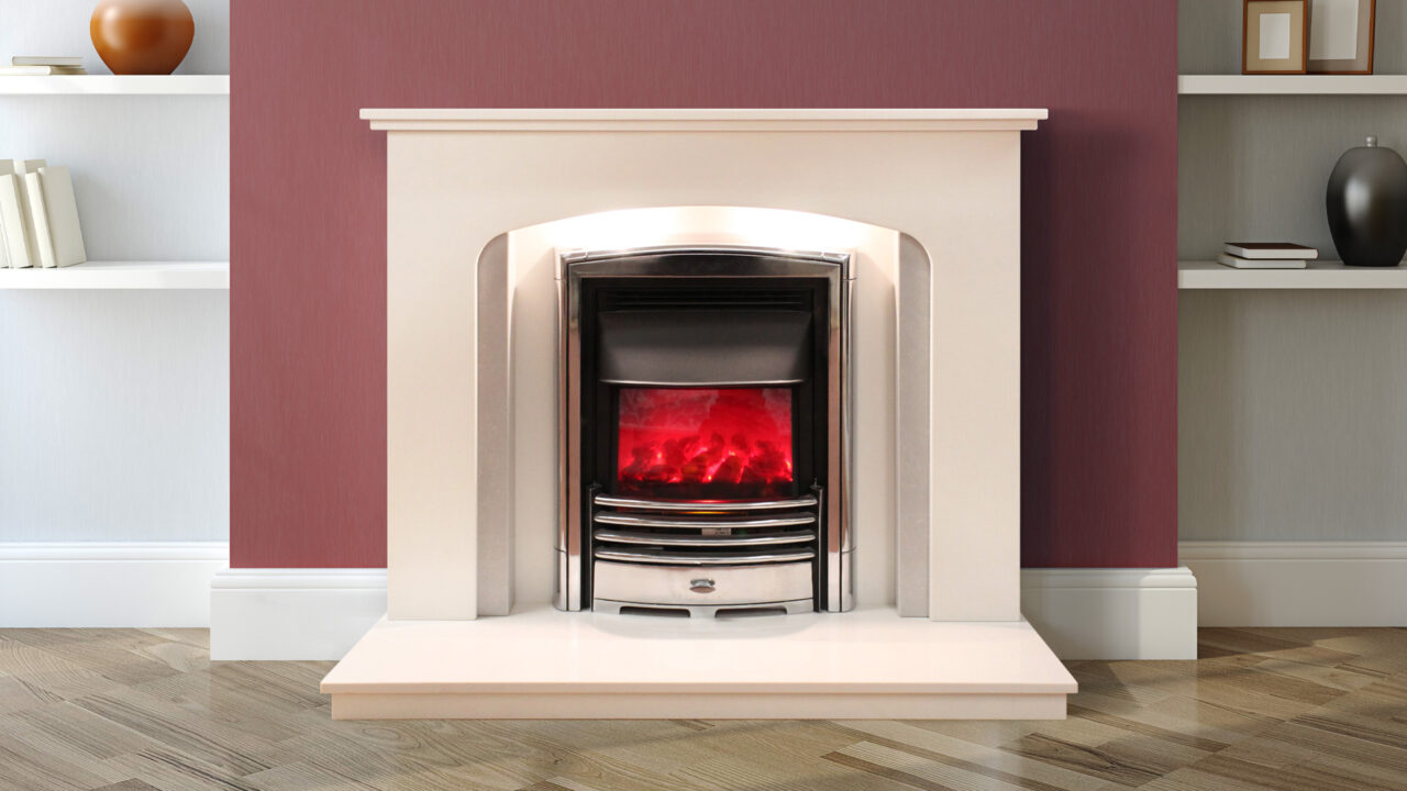 Marble & Limestone - Bains Fireplaces
